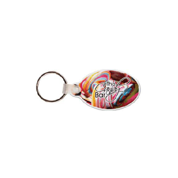Full Color Oval Shape Key tag – RushKing