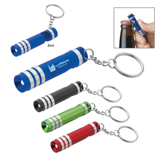 Versa Aluminum LED Key Light With Bottle Opener – RushKing