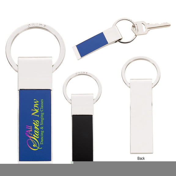 Two Tone Rectangle Key Tag – RushKing