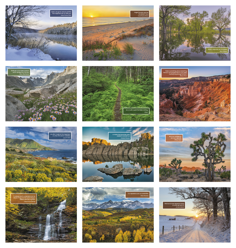 Good Value™ Inspirations for Life - Stapled Calendar – RushKing