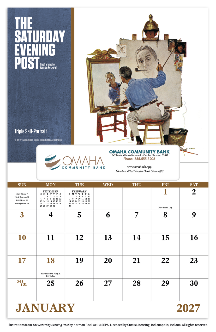 Good Value™ The Saturday Evening Post - Window Calendar – RushKing