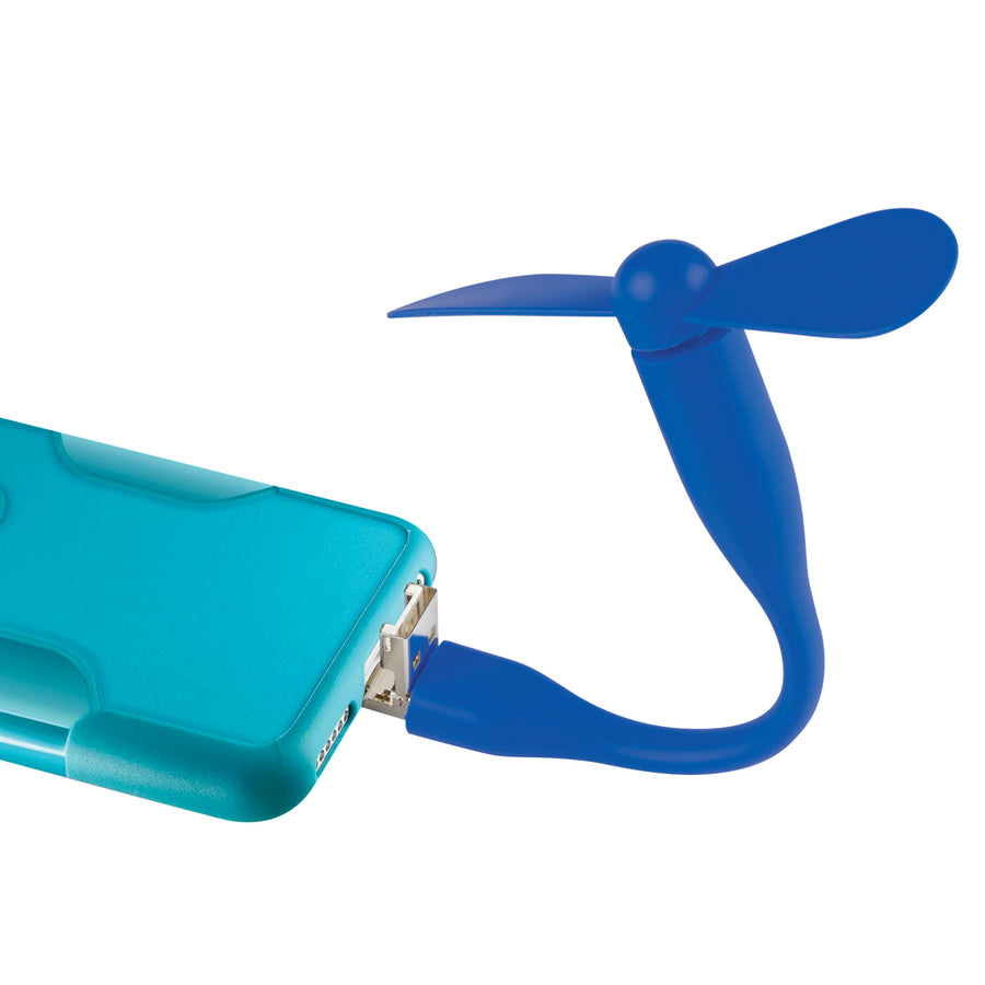 Mini USB Fan With 3-Way Connector – RushKing