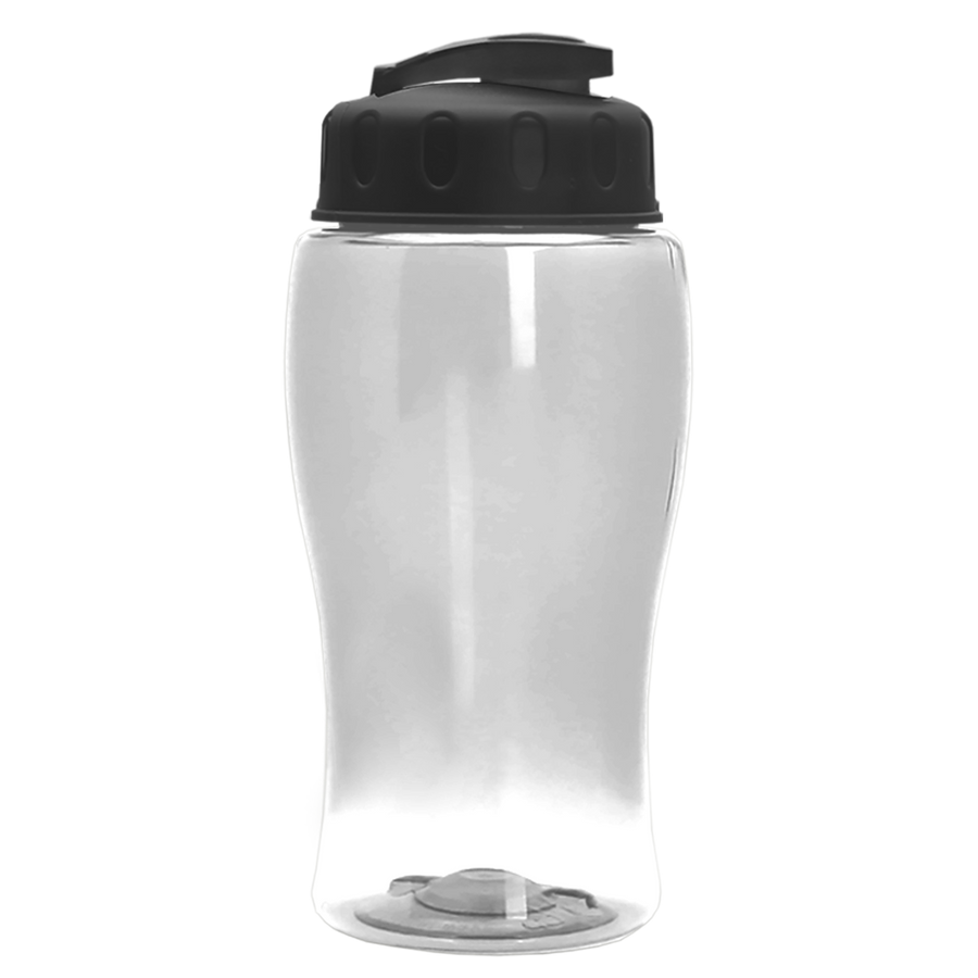 Poly-Pure Jr. - 18 oz. Transparent Bottle with USA Flip – RushKing