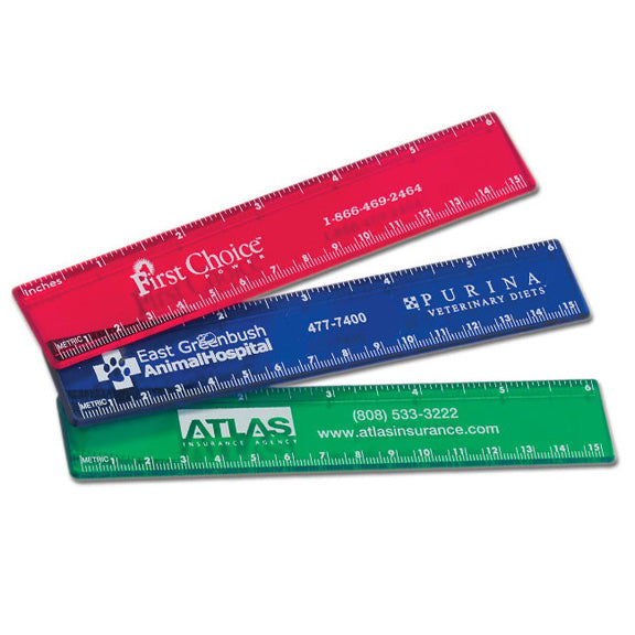 6 Inch Promotional Ruler – RushKing