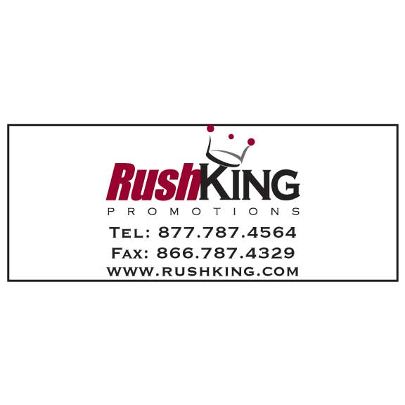 Die Cut Sticker 1 x 2-1/2 – RushKing