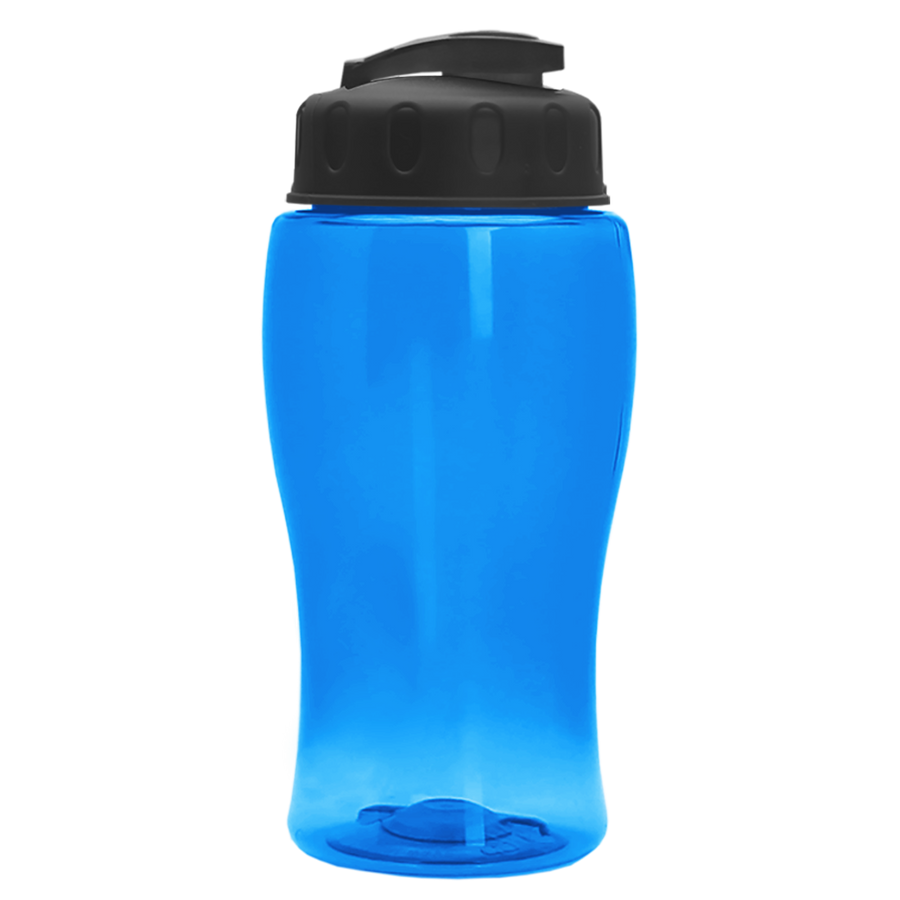 Poly-Pure Jr. - 18 oz. Transparent Bottle with USA Flip – RushKing