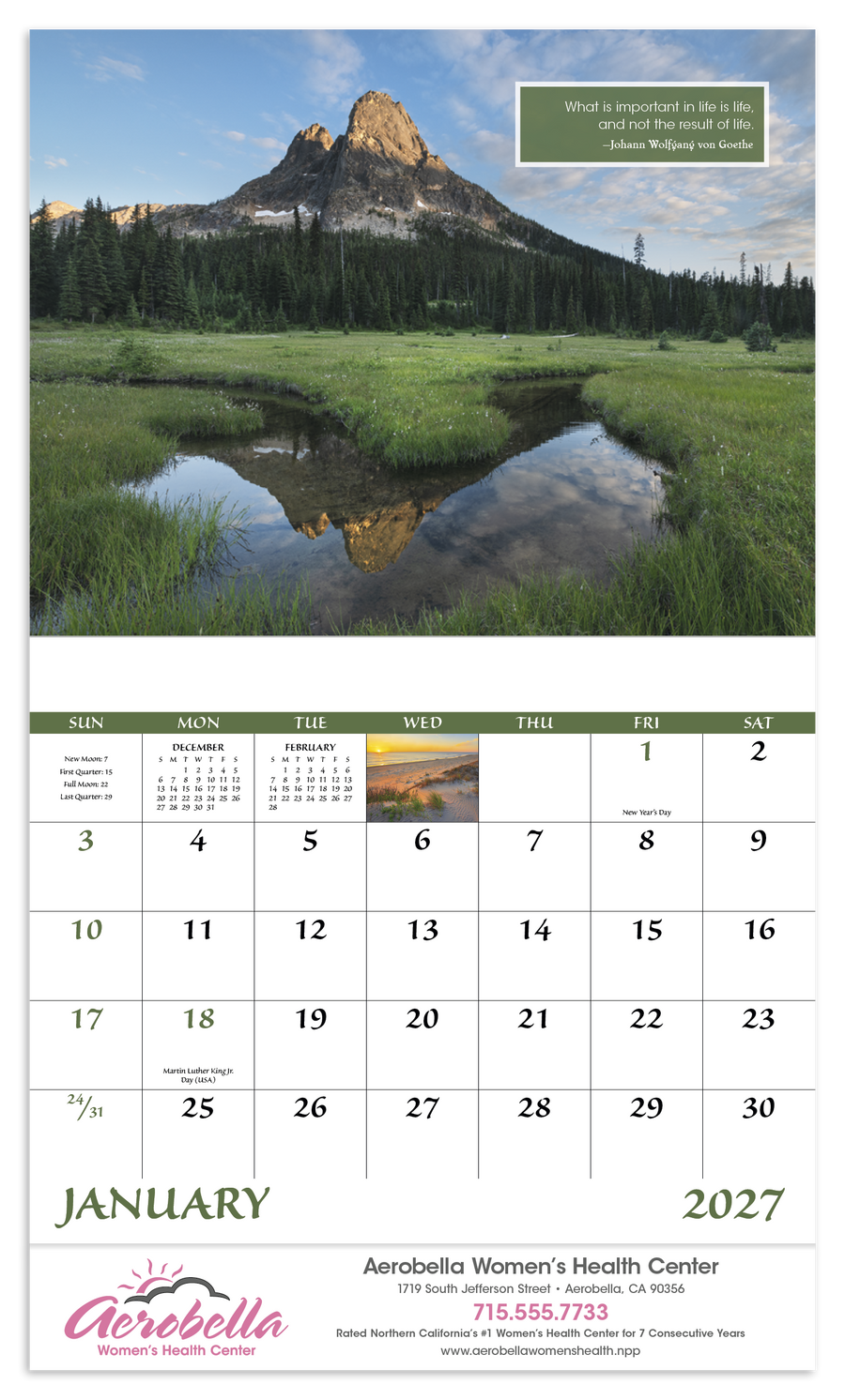 Good Value™ Inspirations for Life - Stapled Calendar – RushKing